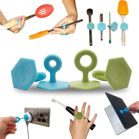 Grip Toggle Essential Adaptive Aid For Limited Hand Ability Silicone Toggle Device