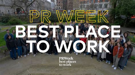 Were Absolutely Over The Moon To Be Recognised As The Best Agency To Work For By Pr Week For