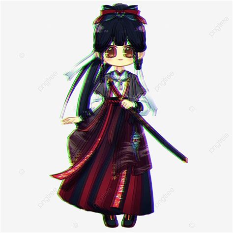 오류 고대 숙녀 및 고대 스타일 문자 Q 버전 손으로 그린 귀여운 귀여운 Q 버전 만화 Png 일러스트 및 Psd 이미지 무료 다운로드 Pngtree