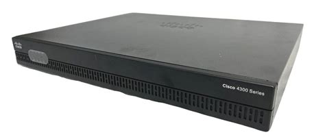 Cisco 4300 Series Isr4321 K9 V04 Router With Nim 4g Lte Na Retailtechoutlet
