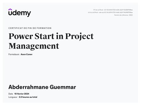 Abderrahmane Guemmar On Linkedin Udemy Course Completion Certificate