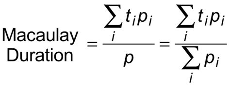 Macaulay Duration Bond Modified Duration Vs Macaulay Duration Key
