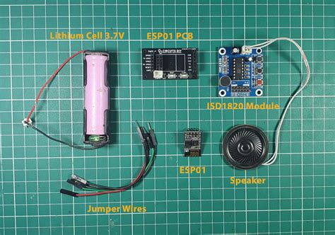 voice recording with isd1820 module and esp01