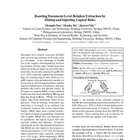 Boosting Document Level Relation Extraction By Mining And Injecting