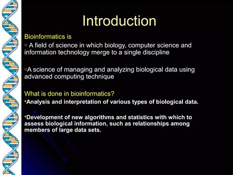 Bio Informatics Ppt