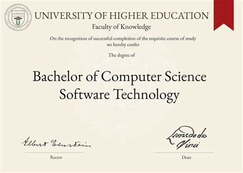 Bachelor Of Computer Science Software Technology Bsc In Software Technology