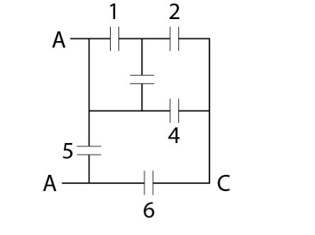 Physics Problems On Combination Of Capacitors