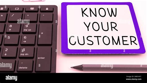 Text Caption Presenting Know Your Customer Business Showcase Marketing