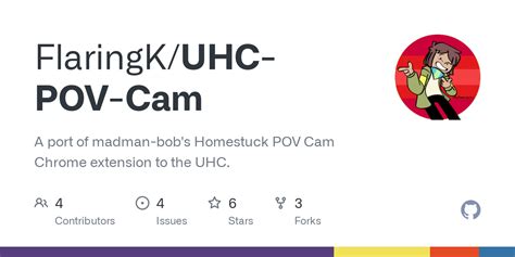 GitHub FlaringK UHC POV Cam A Port Of Madman Bob S Homestuck POV Cam Chrome Extension To The UHC