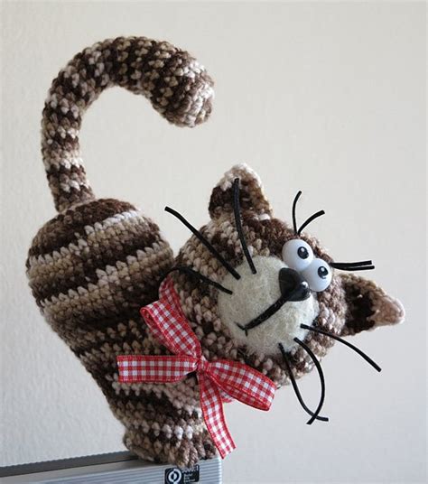 Серце кіт і коти нерозлучники гачком