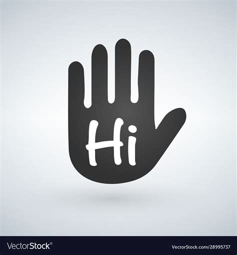 Hand Waving Hello