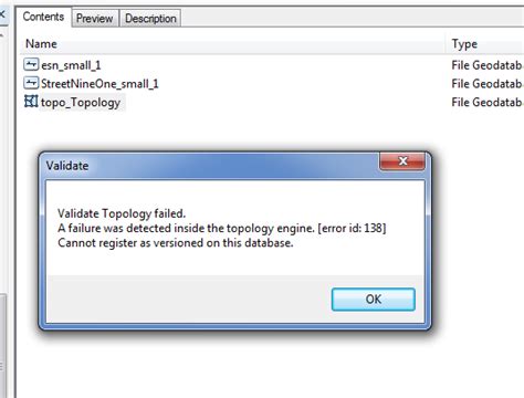 Solved Topology Error 138 Esri Community