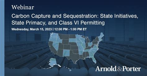 Carbon Capture And Sequestration State Initiatives State Primacy And
