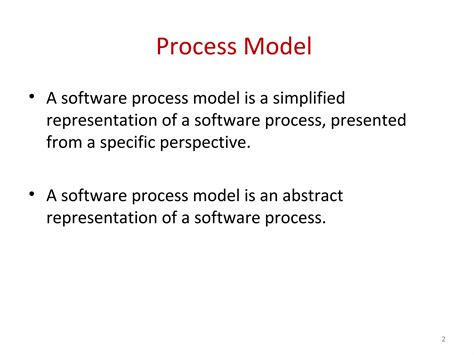Software Engineering Process Models Ppt