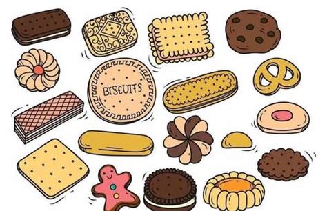 饼干彩色简笔画简单（19张） 简笔画图片大全