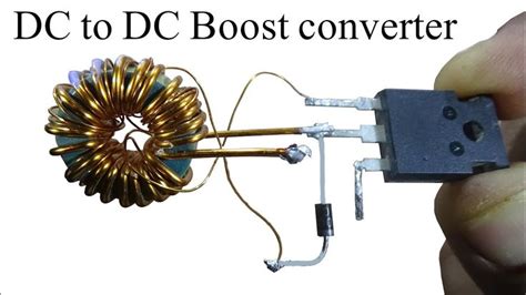 make a powerful dc to dc boost converter using mosfet