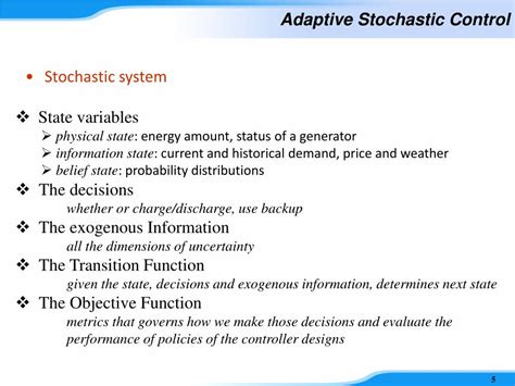 Ppt Adaptive Stochastic Control For The Smart Grid Powerpoint
