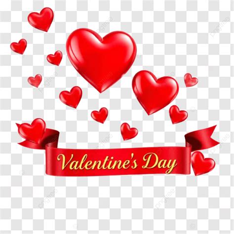 다양한 모양의 하트가 흩어져 있는 발렌타인 데이 인사말 카드 애인 심장 아이콘 배경 Png 일러스트 및 이미지 에 대한 무료 다운로드 Pngtree