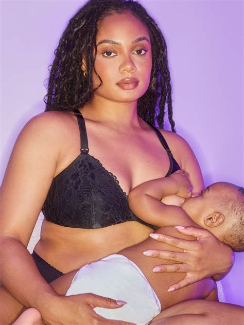 Floral Lace Maternity Bralette In Black Savage X Fenty Uk United Kingdom