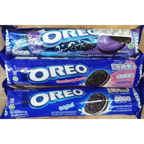 Oreo 奧利奧 巧克力夾心餅乾 香草草莓冰淇淋巧克力 蝦皮購物