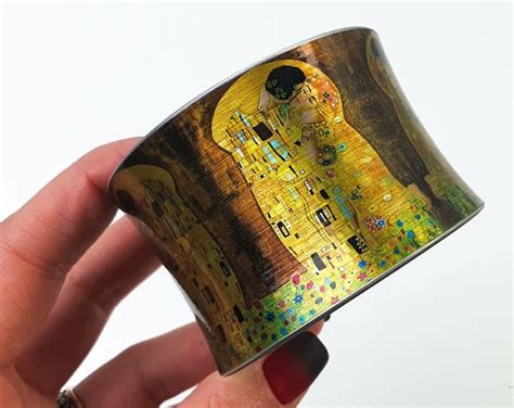Handmade Cuff Bracelet Design The Kiss T For Her Art Women