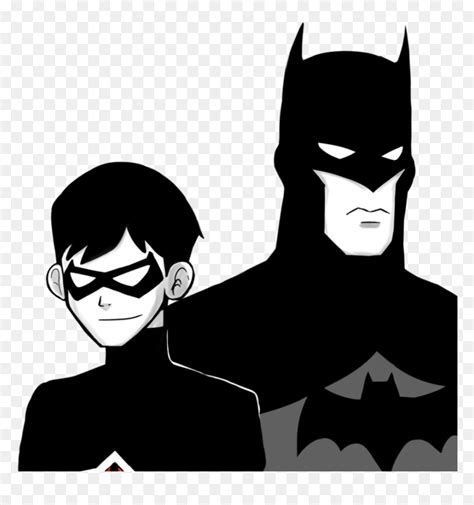 Robin Batman Dick Grayson Nightwing Two Face Robin Batman Silhouette