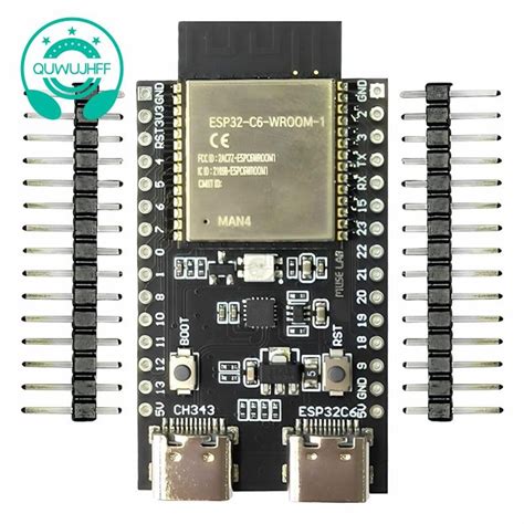 Esp32 C6 Devkitc 1 N4 Esp32 C6 Development Board Core Board Risc V Esp32 Wifi Module Type C