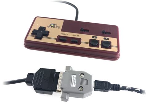 Raphnet Famicom Controller To USB Adapter V2