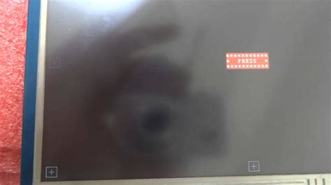 Teste Da Biblioteca Utouch Para Display Tft 7 Youtube