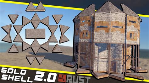rust solo shell 2 0 rust solo base design youtube