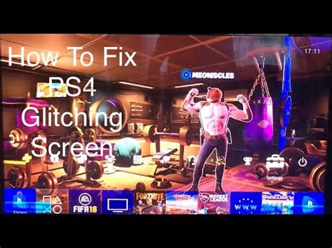 How To Fix PS4 Glitching Screen YouTube