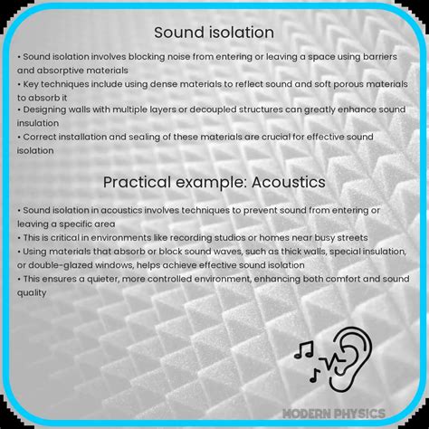 Sound Isolation Effective Techniques Materials In Acoustics