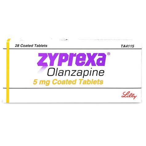 Zyprexa 5 Mg Tablet 28pcs Nahdi