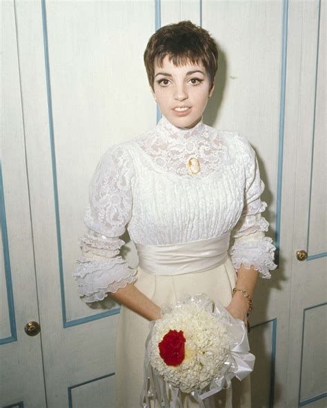 Liza Minnelli Rare 1967 Portrait In Her Wedding Gown Holding Bouquet Liza Minnelli Rare 1967 Portrait In Her Wedding Gown Holding Bouquet