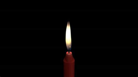Cinema 4d Simple Candle Flame Animation In 3d Youtube