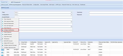 notifications over sapm account kron pam reference guide