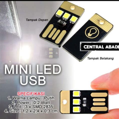 Mini Led Usb Lampu Keyboard Laptop Lazada Indonesia