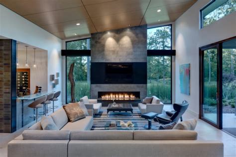 13 Ways To Design A Linear Fireplace With Tv Above For A Stunning Home