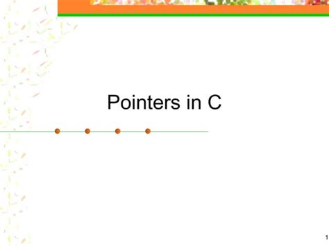 Introduction To Pointers And Memory Management In C