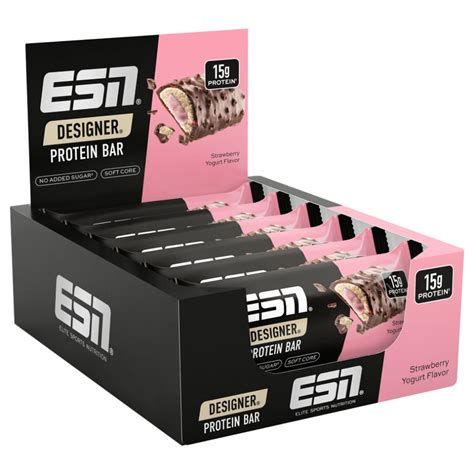 Esn Strawberry Yogurt Proteinriegel Kaufen Restock And 31 Angebot