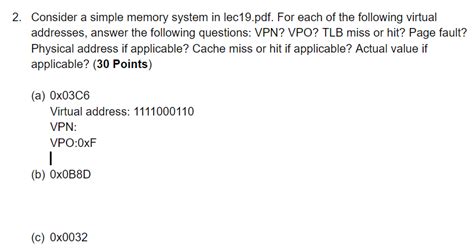 Determine The Properties Of The Following Hexadecimal Chegg Com