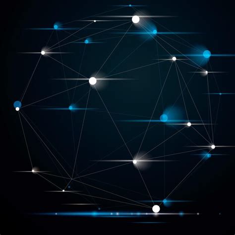 Premium Vector Vector Digital 3d Abstraction Lattice Geometric Polygonal Element Wireframe