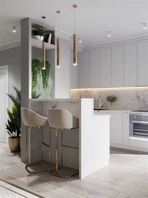 Проект недели квартира в которой у каждого своя спальня — Inmyroom Интерьер Интерьер кухни