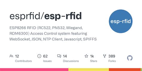 Mfrc522 Rc522 Rfid On Esp8266 Featuring Websocket Json Javascript