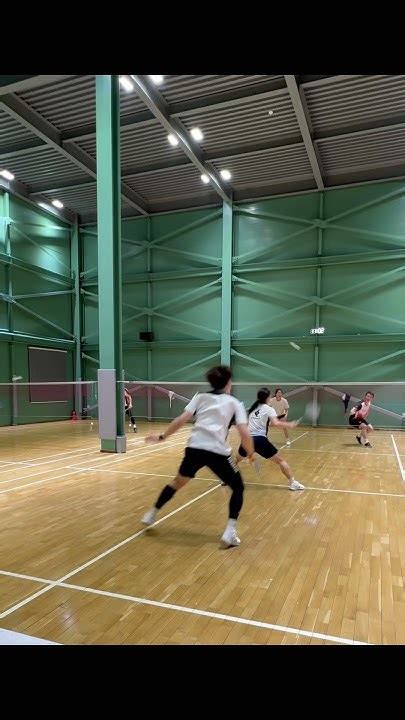 Mixed Doubles 준자강 혼합복식⚡️ Badminton 배드민턴 배드민턴경기 배드민턴기술 배드민턴수비 혼합복식