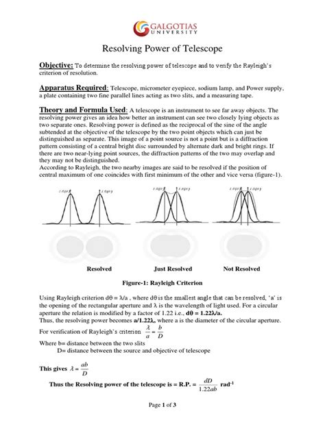 resolving power manual pdf angular resolution electromagnetism