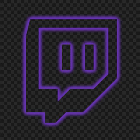 Neon Purple Twitch App Icon Png Citypng