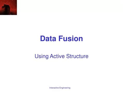 PPT Data Fusion PowerPoint Presentation Free Download ID