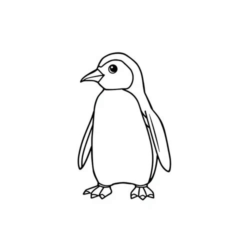 펭귄 Penguin 색칠하기 무료 도안 창의력 And 두뇌 발달을 돕는 재미있는 놀이