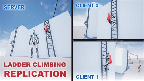 unreal engine 5 ladder climbing replication r unrealenginetutorials